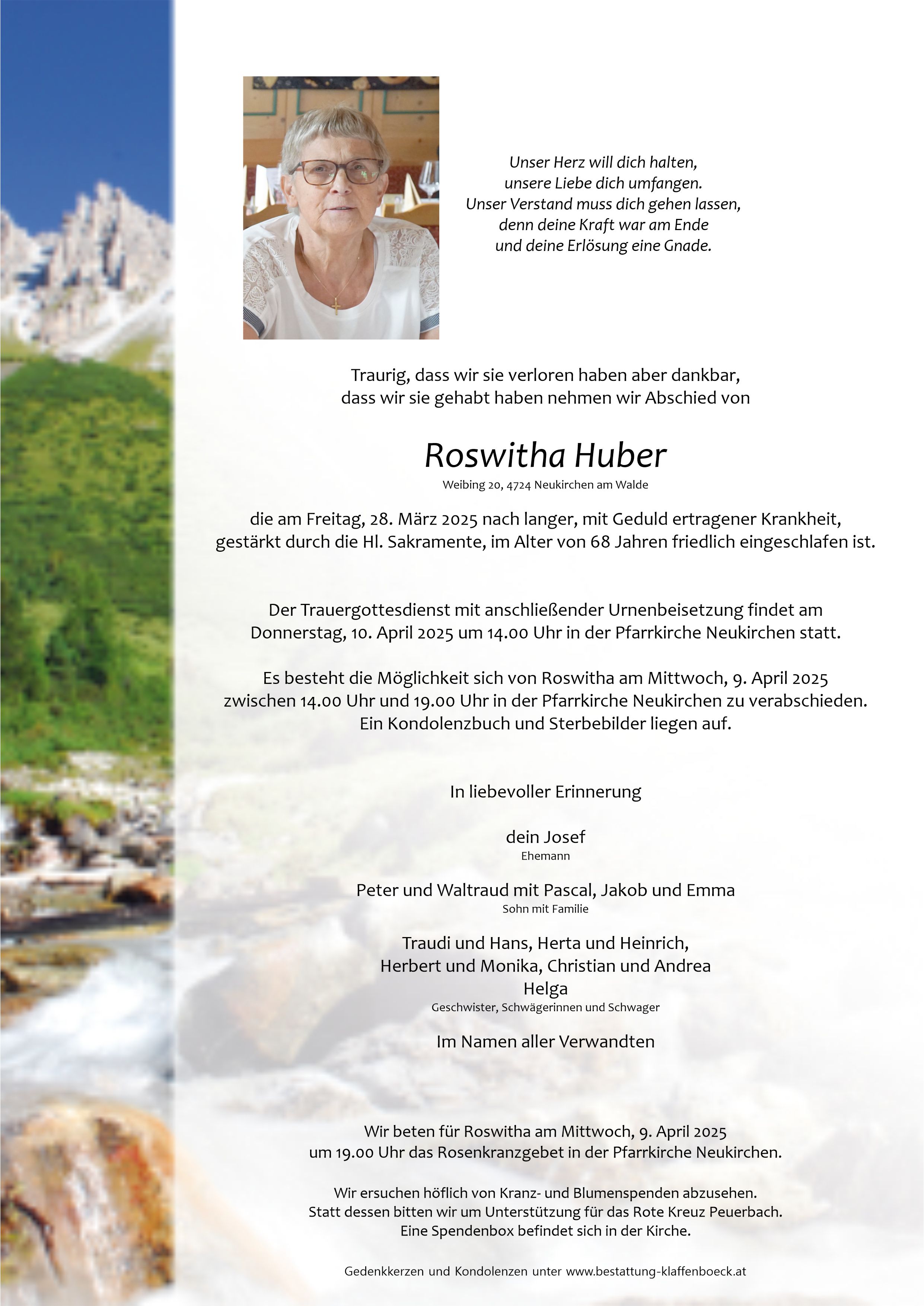 Bestattung Klaffenböck